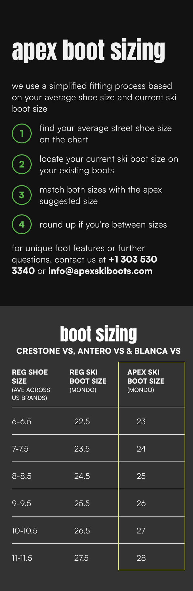 Apex Boots System – APEX SKI BOOTS
